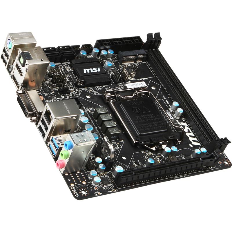 MSI B85I Intel B85 So.1150 Dual Channel DDR3 Mini-ITX Retail - INTEL ...
